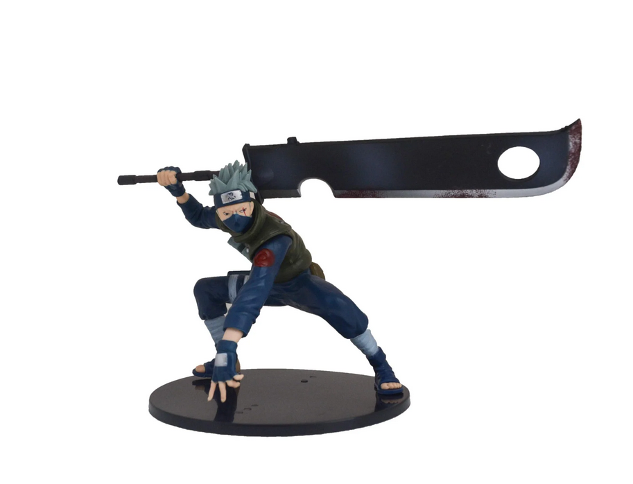 Kakashi Hatake Naruto Anime With Sword Anime Action Figure 18cm ...